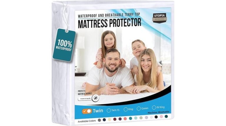 Utopia Bedding Waterproof Mattress Protector Review - Mattress Insight